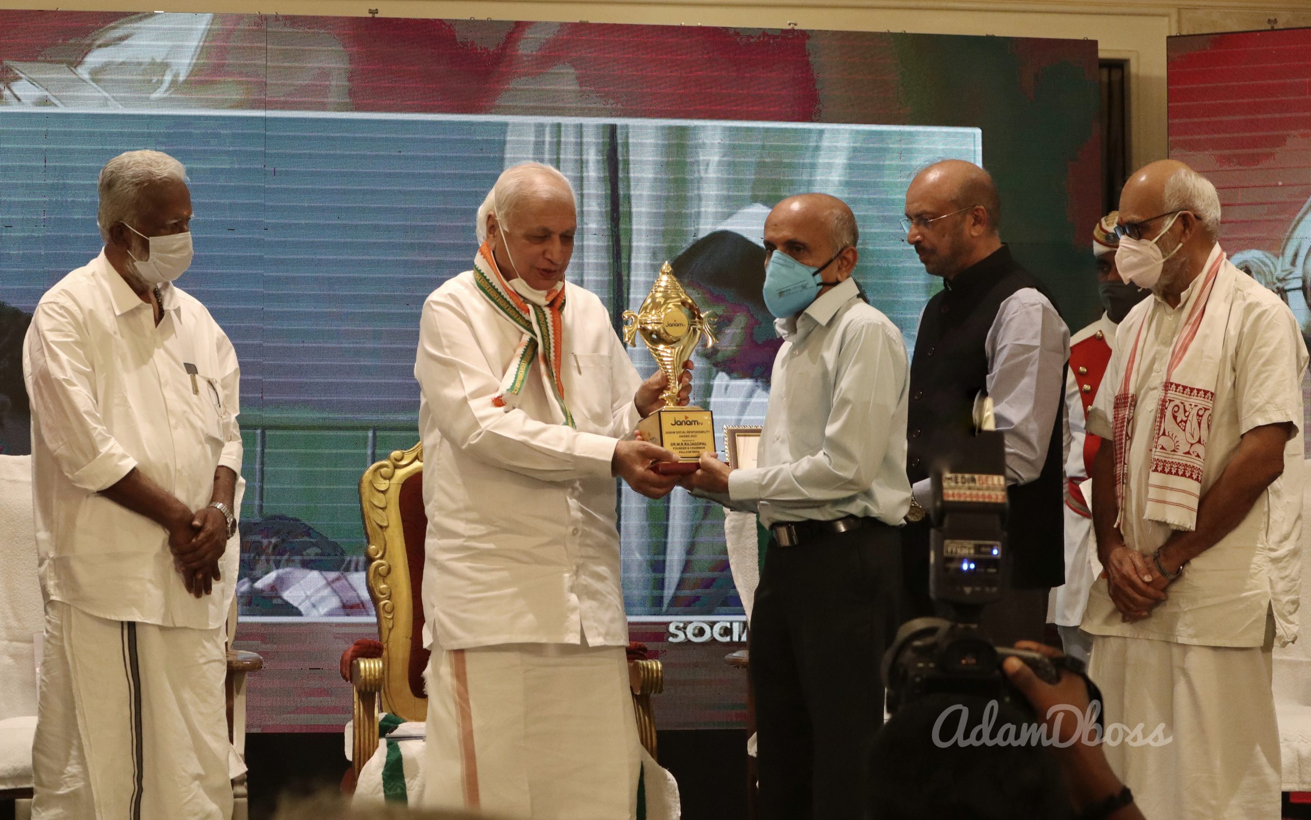 Janam TV honors Dr Rajagopal - Pallium India | Pallium India