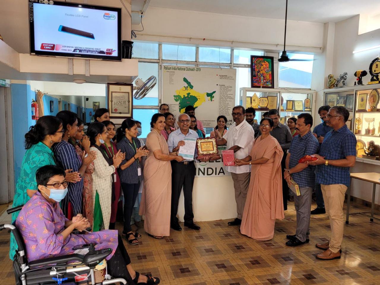 Lifetime Achievement Award for Dr Rajagopal - Pallium India | Pallium India