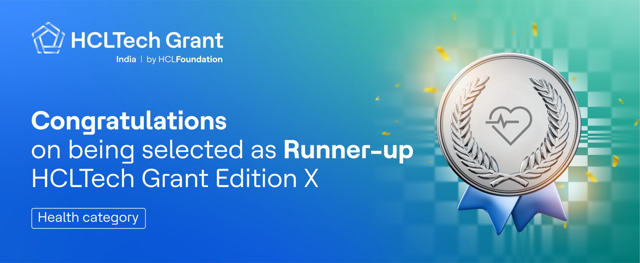 Runner Up - HCL Tech Grant Edition X - Pallium India | Pallium India